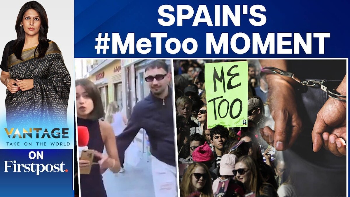 Spanish Man Gropes Reporter During Live Broadcast | Vantage with Palki ...
