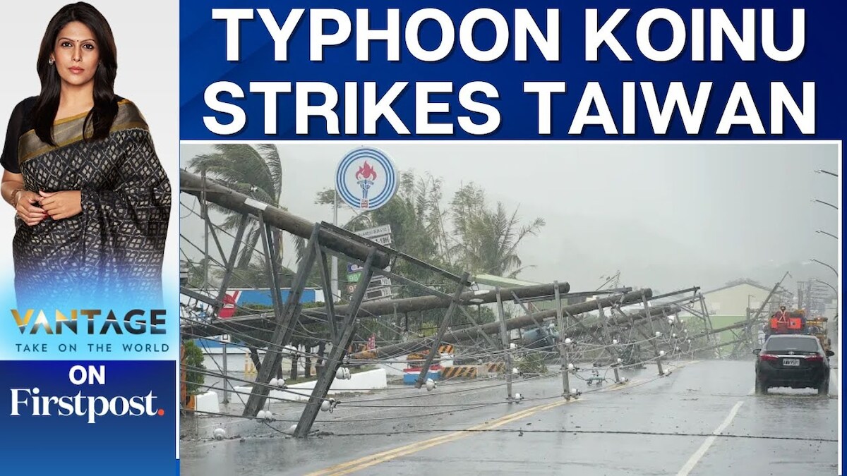 Typhoon Koinu: Taiwan Records Strongest Wind Gusts Ever | Vantage with ...