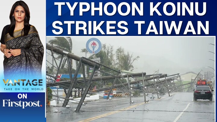 Typhoon Koinu: Taiwan Records Strongest Wind Gusts Ever | Vantage with Palki Sharma