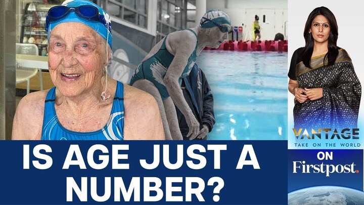 99 Year Old Canadian Swimmer Breaks Three World Records Vantage With