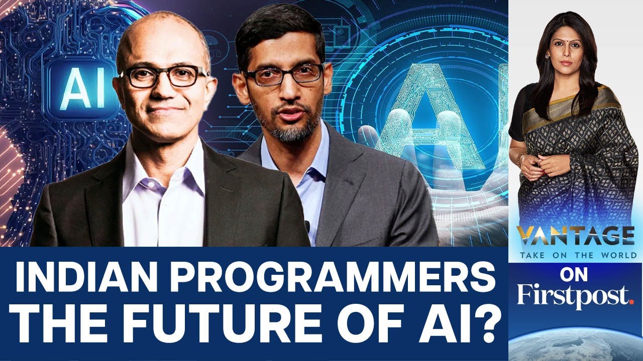 Microsoft and Google Look to India to Fuel AI Push | Vantage with Palki ...