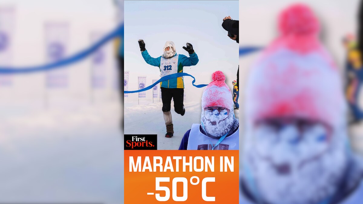 Russian Runners Brave Extreme Weather For Marathon | First Sports With ...