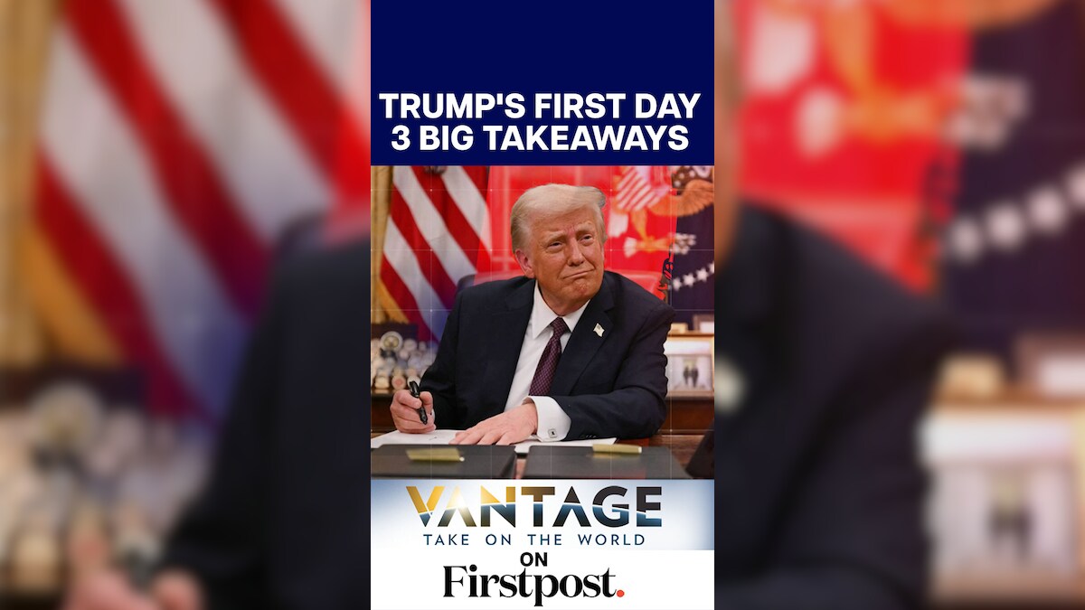 Trump's First Day: 3 Big Takeaways | Vantage with Palki Sharma ...