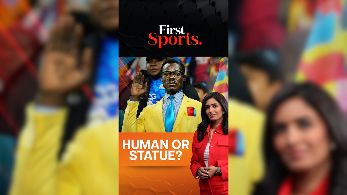 AFCON: DR Congo's Fan Poses At Statue, Video Goes Viral | First Sports ...