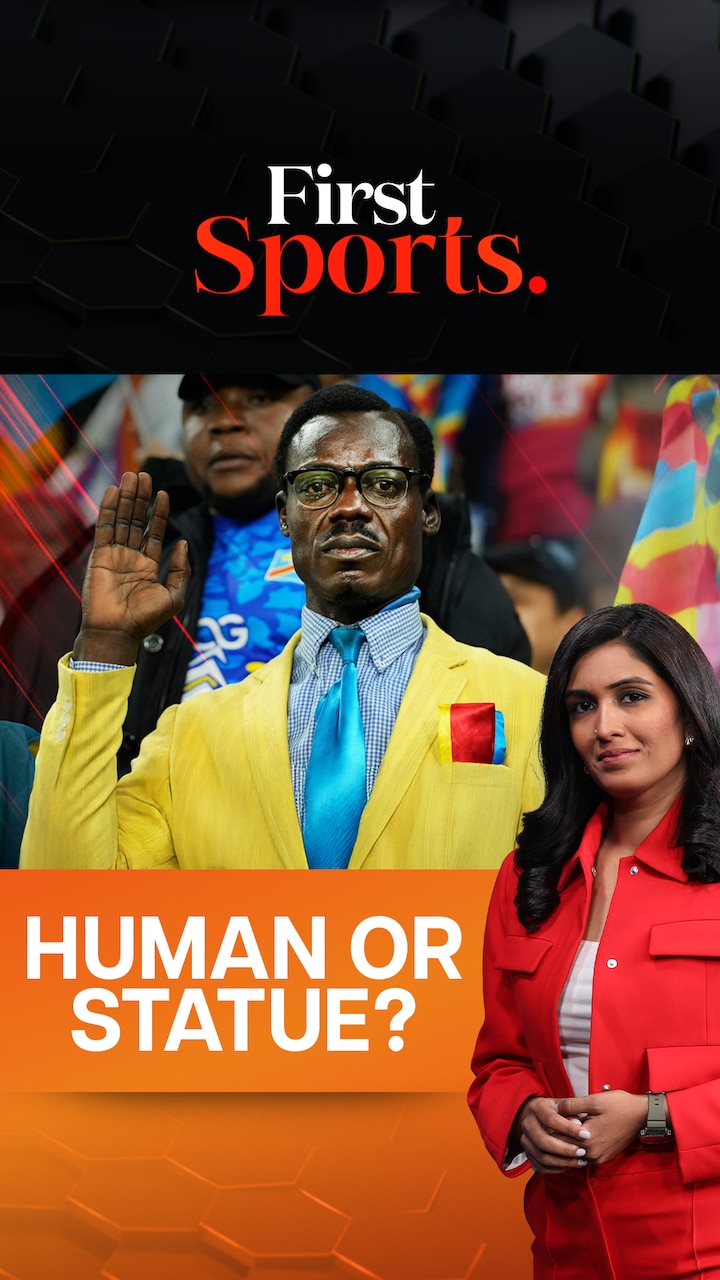 AFCON: DR Congo's Fan Poses At Statue, Video Goes Viral | First Sports ...