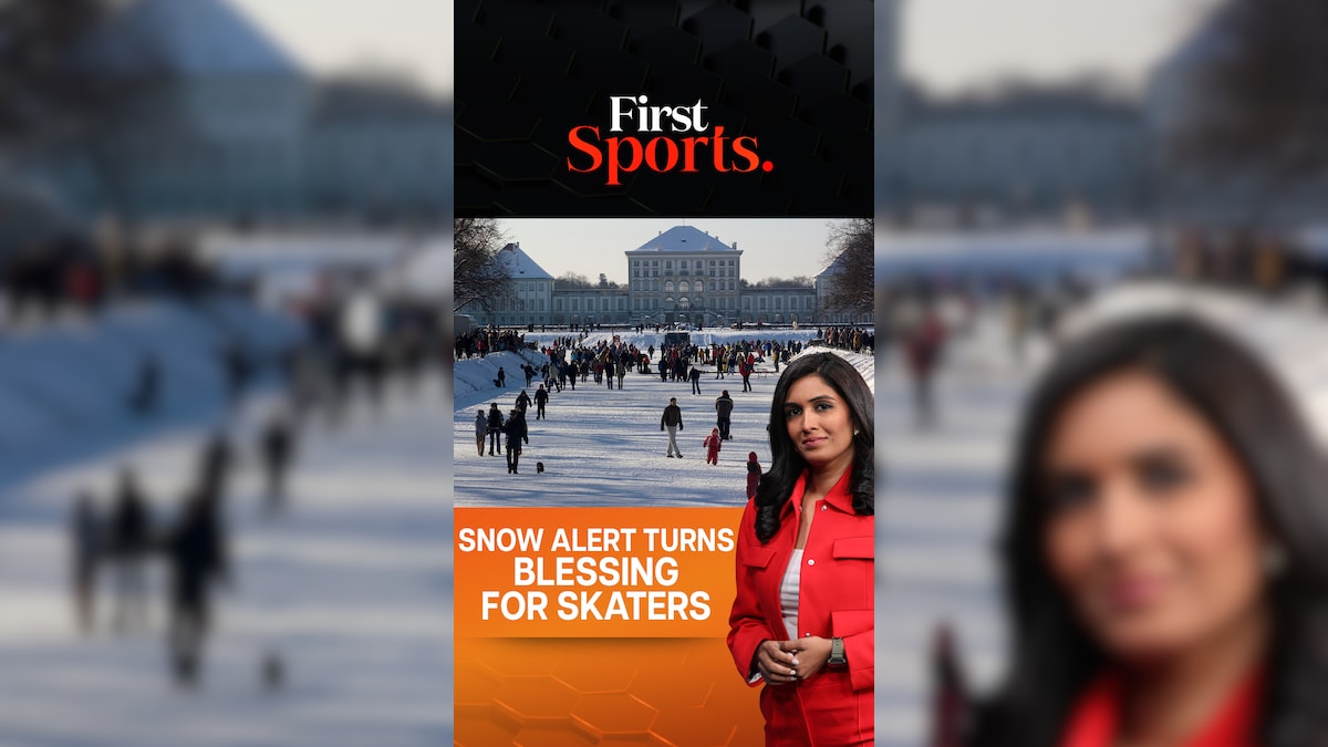 Germany: Ice Skaters Meet On Frozen Canal Amid Snow Alert | First ...