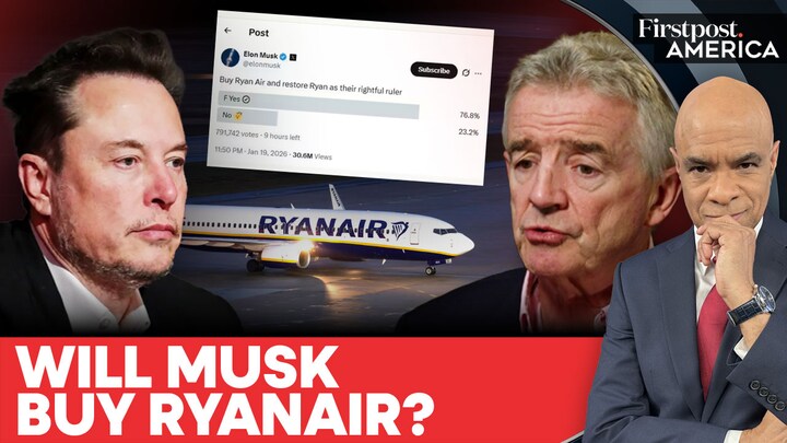 Musk Vs Ryanair: X CEO Launches Poll on Buying Airline After Online ...