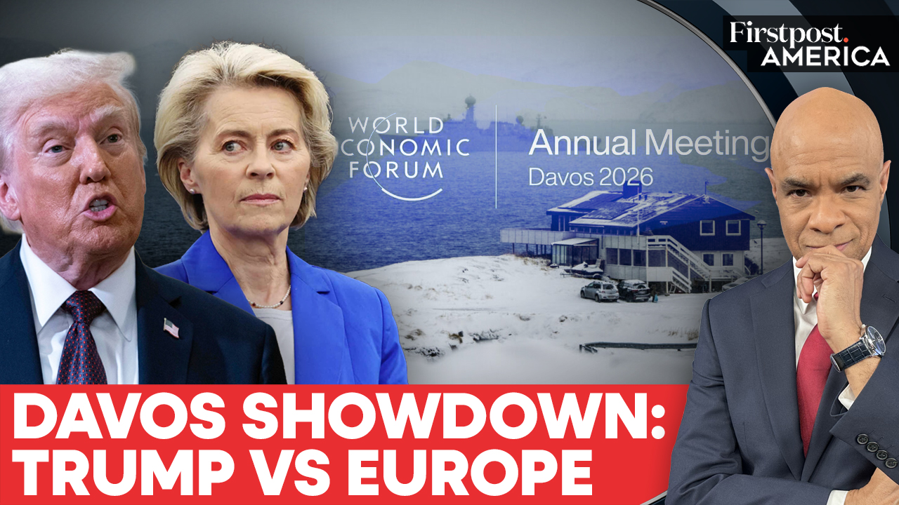 Trump Addresses European, Global Leaders At Davos Summit Amid Greenland ...