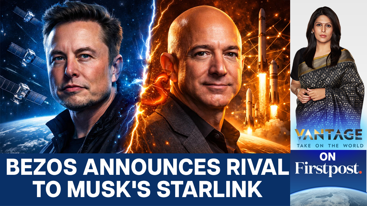 Jeff Bezos' Blue Origin to Launch Satellite Network to Rival Starlink ...