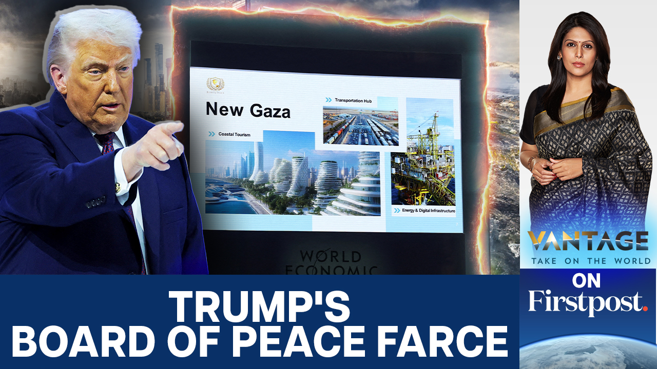 Trump Unveils Gaza Plan With Skyscrapers, Data Centres | Vantage with ...