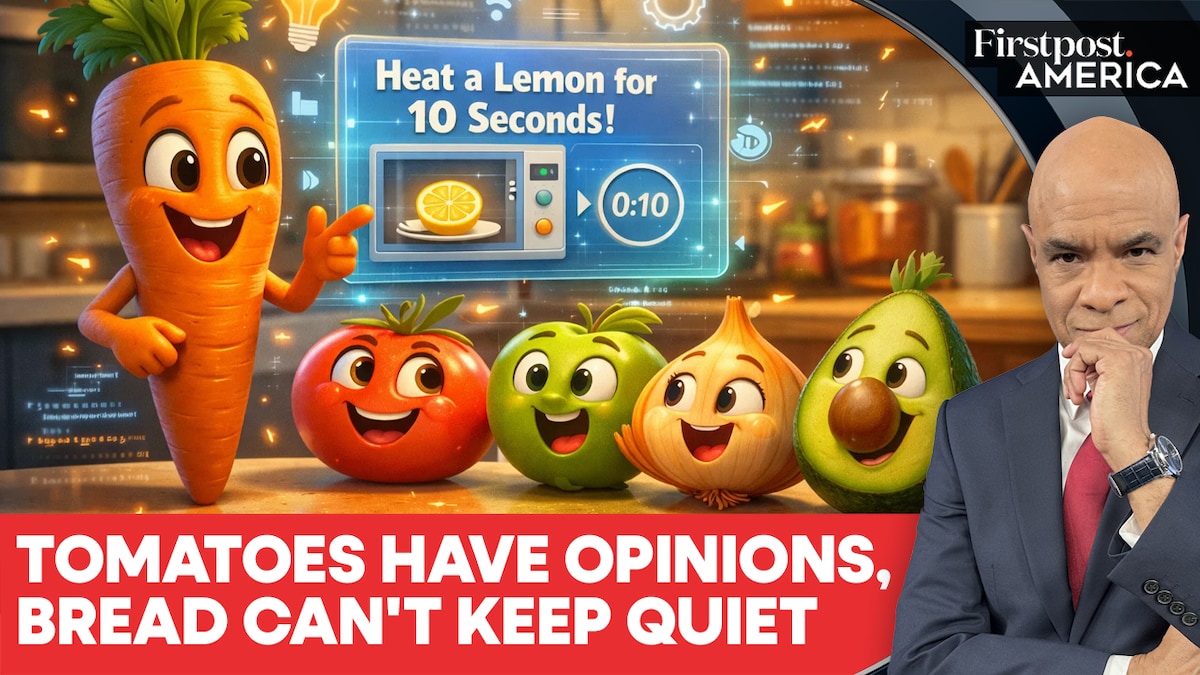 Talking AI Vegetables & Fruit Videos Teaching Kitchen Hack Take Over ...