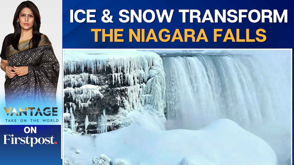 Freezing Temperatures Transform Niagara Falls Into Icy Winter Spectacle ...