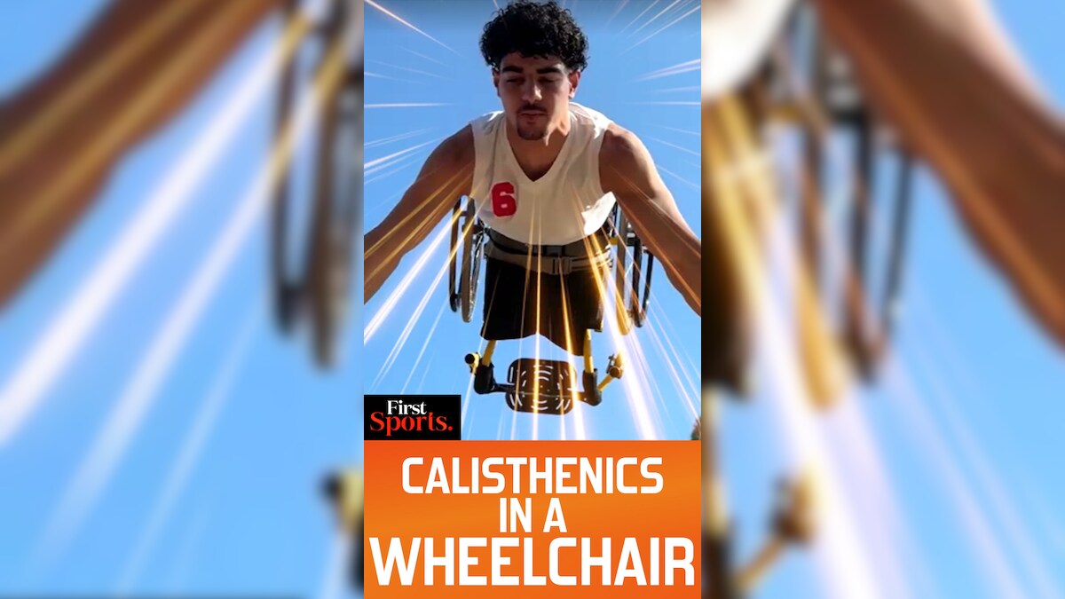 Jordan Athlete Practices Calisthenics In A Wheelchair | First Sports | N18G