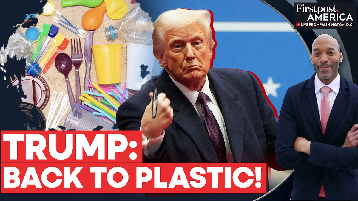 Trump Declares US is Going "Back to Plastic" Straws Again | Firstpost ...