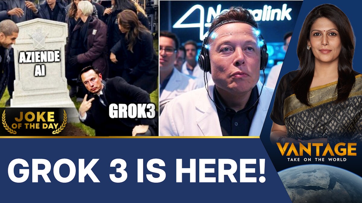 Elon Musk Reacts to Grok 3 Memes | Vantage with Palki Sharma | N18G