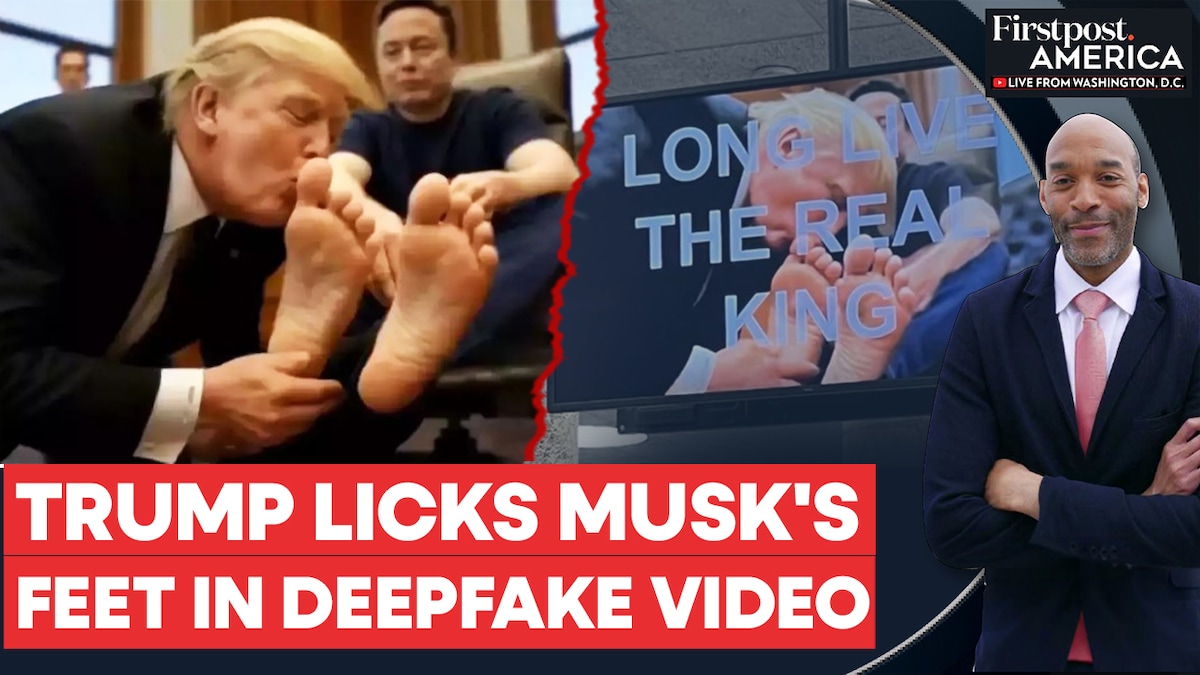 AI Video of Trump Kissing Elon Musk's Feet Sparks Chaos in Washington ...