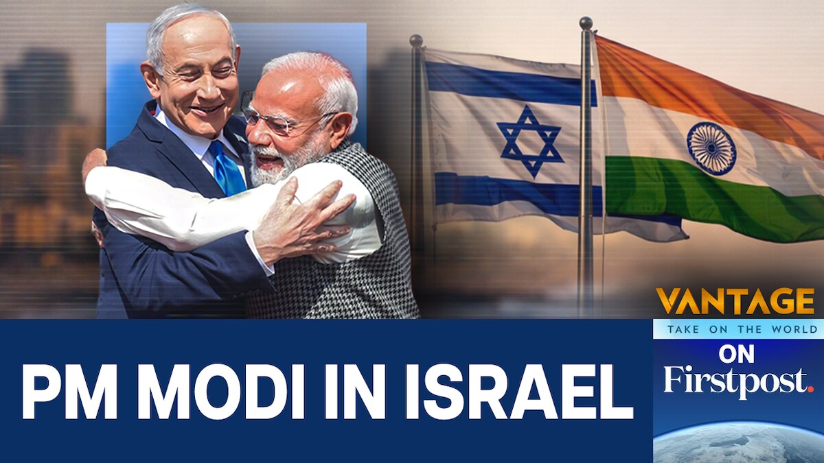 Netanyahu Welcomes "Dear Friend" Modi to Knesset | Vantage on Firstpost