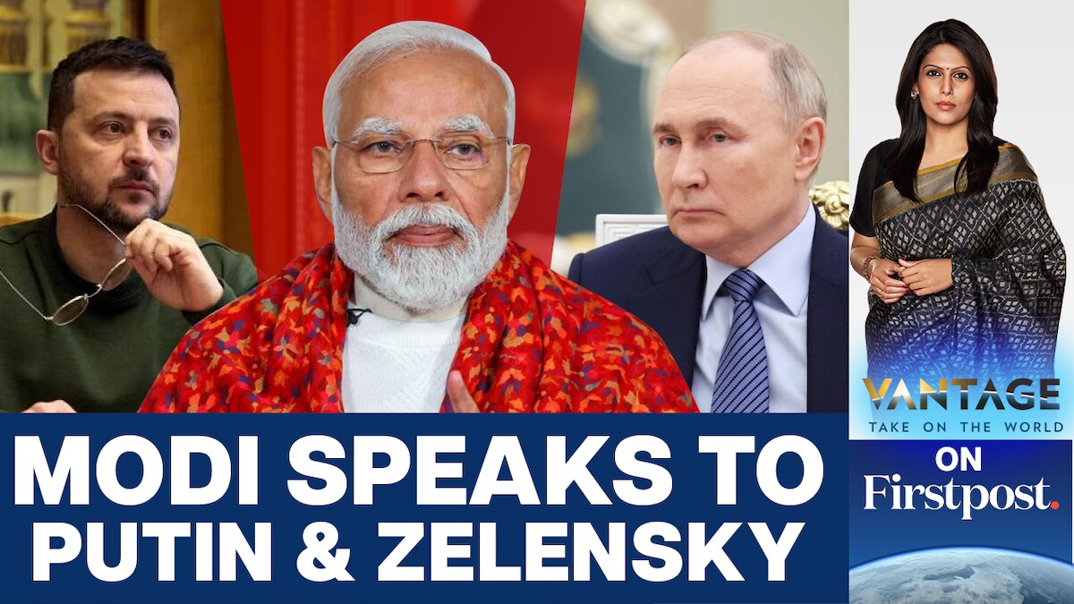 PM Modi Speaks to Putin and Zelensky, Backs Peace Process