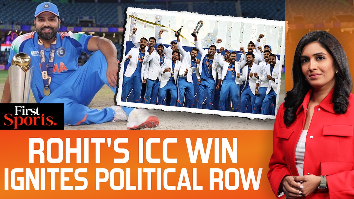 Champions Trophy: India's ICC Win Ignites Political Row | First Sports ...
