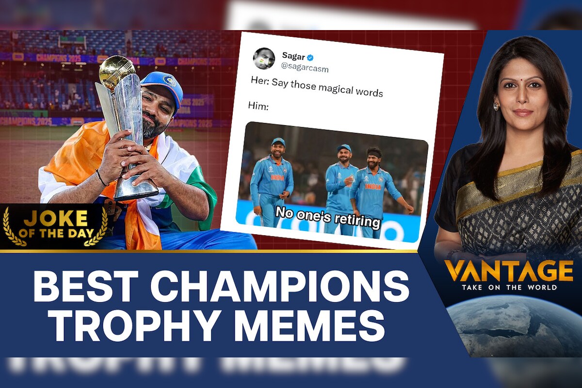 Relive India's Champions Trophy Triumph with Memes | Vantage with Palki ...