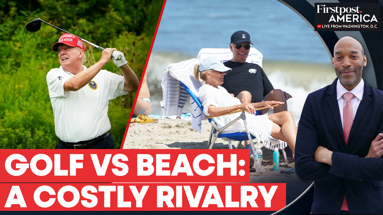Trump's Golf Trips and Biden's Beach Retreats Cost Taxpayers Millions ...