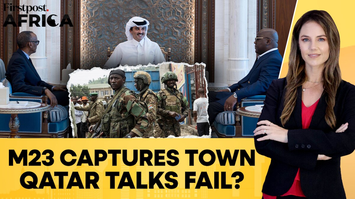 DR Congo: Rwanda-backed M23 Seizes Key Town Despite Qatar Ceasefire Calls | Firstpost Africa | N18G