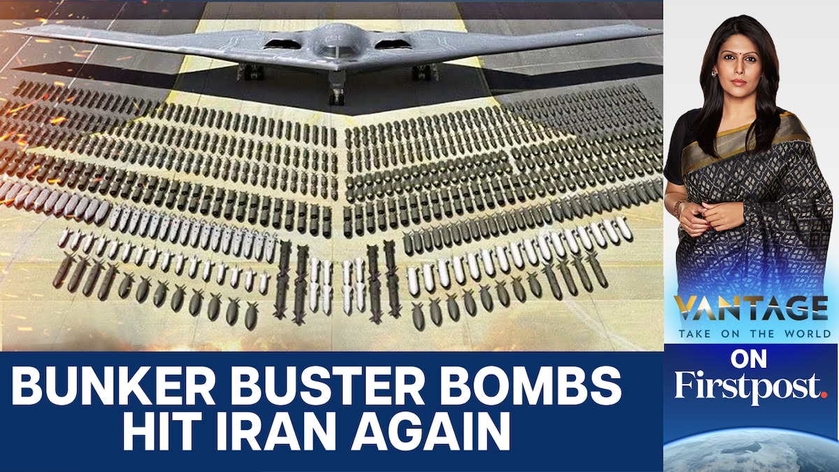 US Strikes Iran With Heavy Bunker Buster Bomb in Strait of Hormuz ...