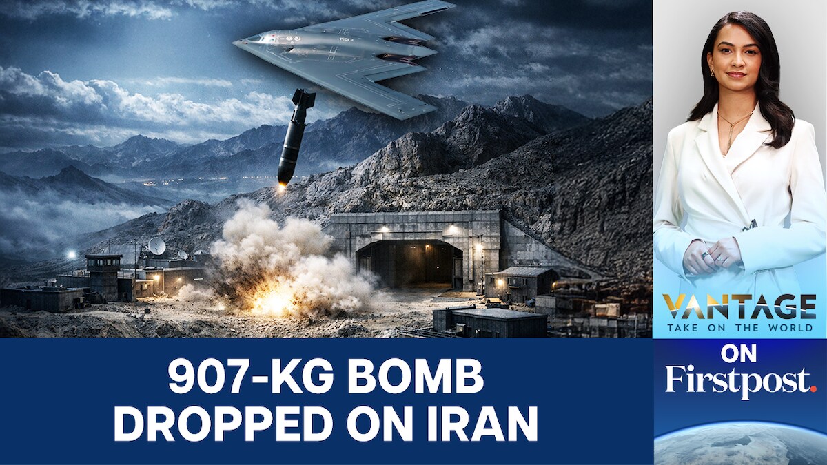 US Drops More Bunker Buster Bombs on Iran | Vantage on Firstpost