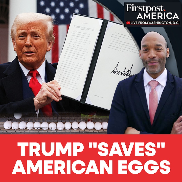 Trump "Saves" American Eggs | Firstpost America | N18G