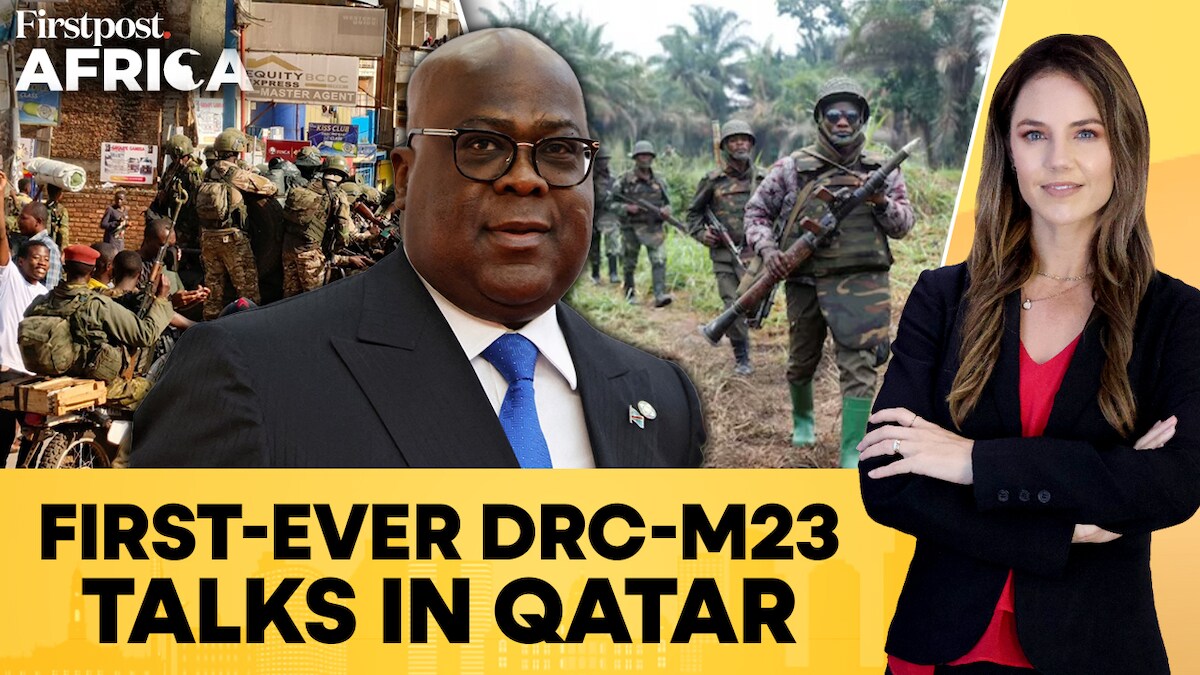 DR Congo, Rwanda-backed M23 Rebels Hold First Talks in Qatar: Reports | Firstpost Africa | N18G