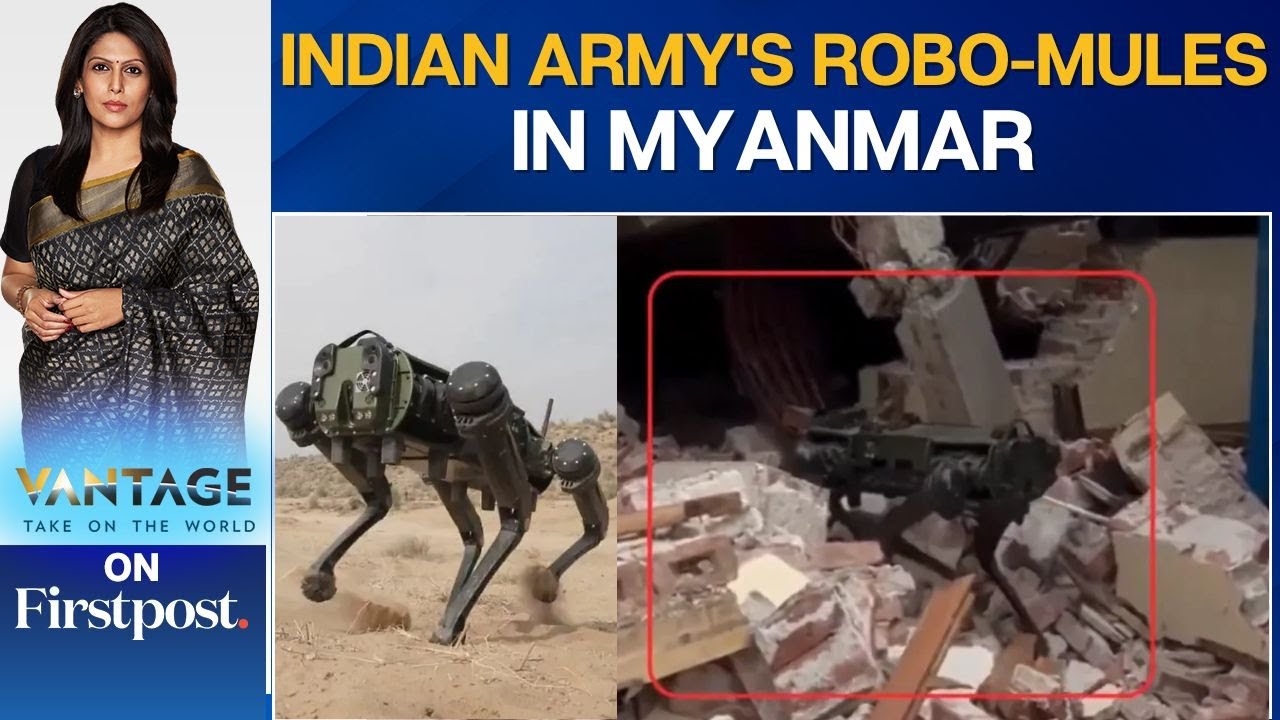 Indian Army Uses Robotic Mules for Rescue Ops in Quake-hit Myanmar ...