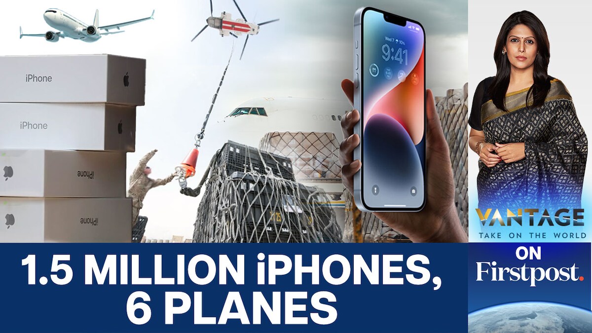 Why Apple Airlifted 1.5 Million iPhones Out of India | Vantage with Palki Sharma | N18G