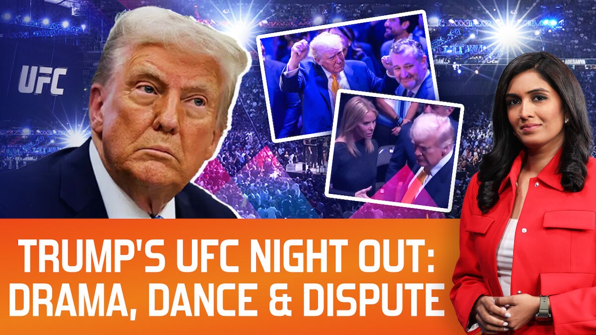 US: Trump's Impromptu Dance At UFC Event Draws MAGA Frenzy | First ...