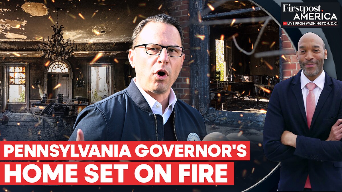 Pennsylvania Governor Josh Shapiro's Home Set Ablaze in Arson Attack | Firstpost America | N18G