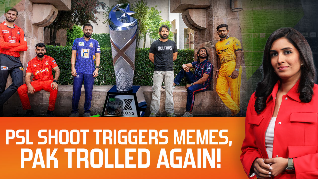 Pak Cricketers Trolled For "Love Gaze" During PSL Shoot | First Sports ...