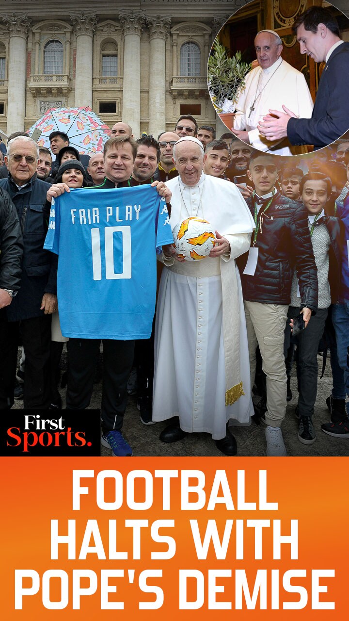 Lionel Messi Pays Tribute To Pope Francis, Football Halted | First ...