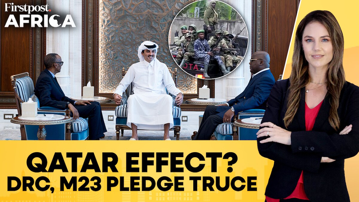 DR Congo Government and M23 Make Joint Truce Pledge After Qatar Talks | Firstpost Africa