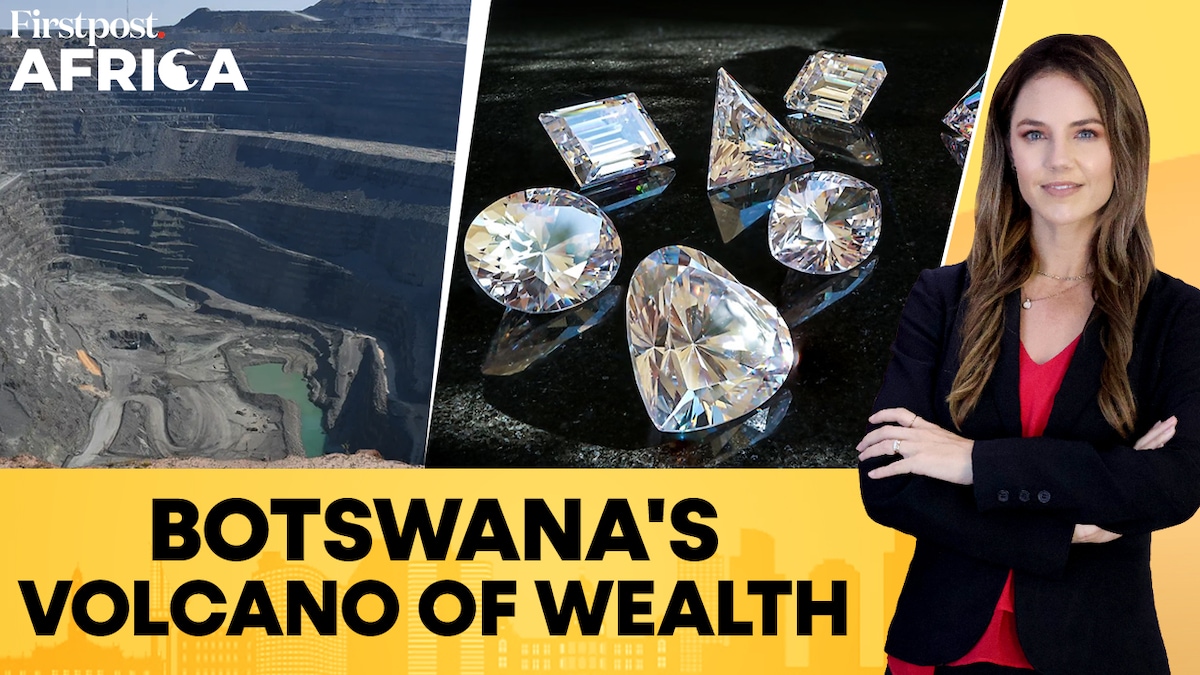 Botswana’s Billion-Dollar Diamond Mine Inside a Volcano | Firstpost ...