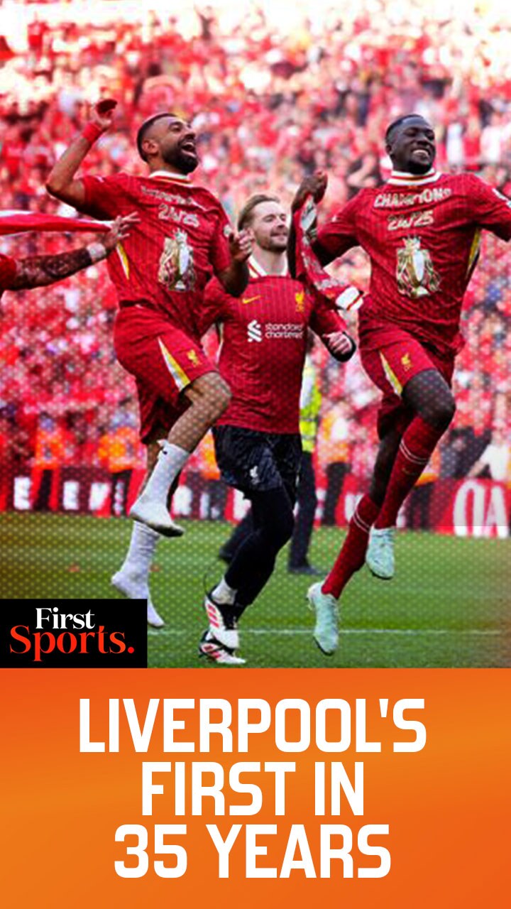 Liverpool Fans Celebrate EPL Title Win After 35 Years | First Sports ...
