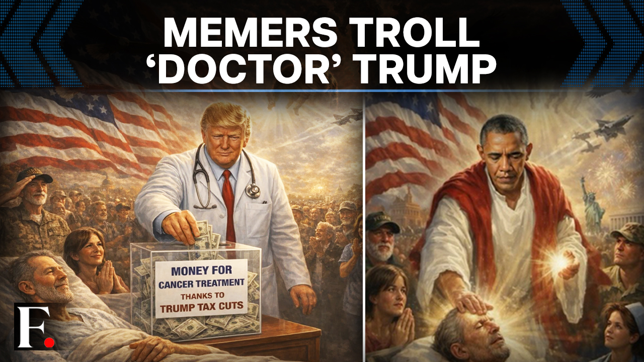 Trump Defends AI Image depicting him as Jesus, Internet Turns To Memes ...