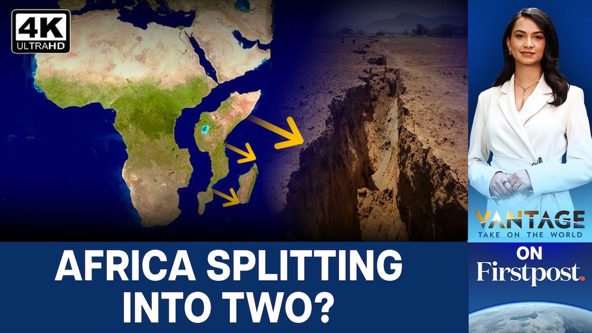 Africa is Slowly Splitting Into Two Continents. Here's Why | Vantage on ...