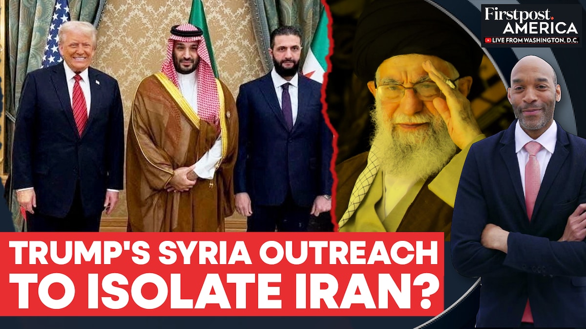 Trump Meets Syria's al-Jolani in Saudi Arabia After Lifting US ...