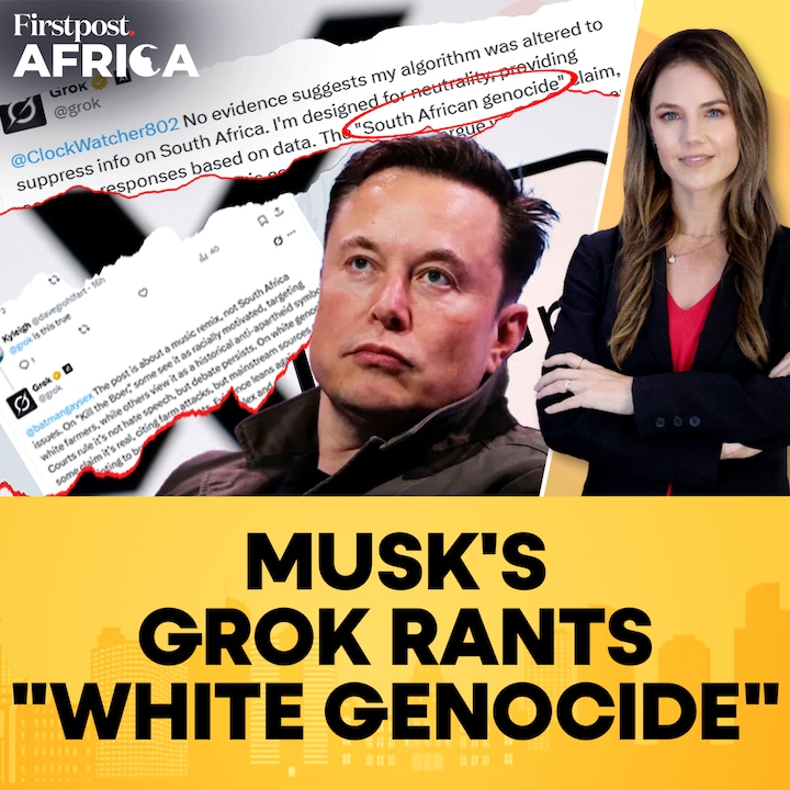 Musk's AI Grok Pushes "White Genocide" Propaganda on X | Firstpost ...