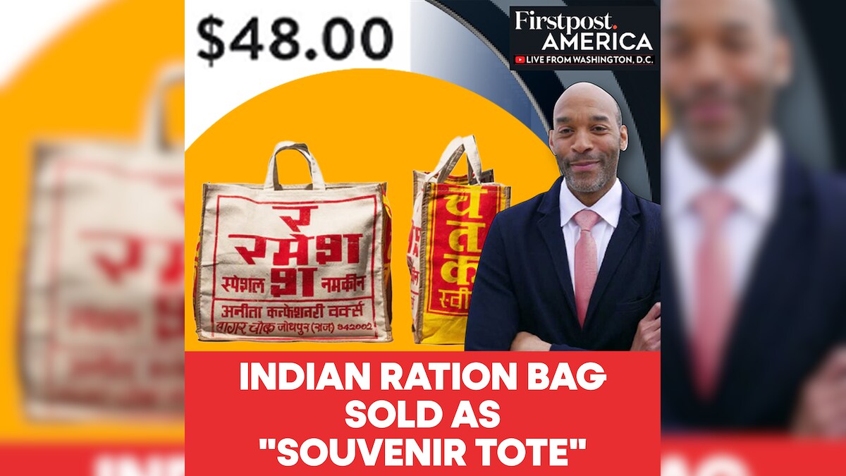 Indian Ration Bag Sold as "Souvenir Tote" | Firstpost America | N18G