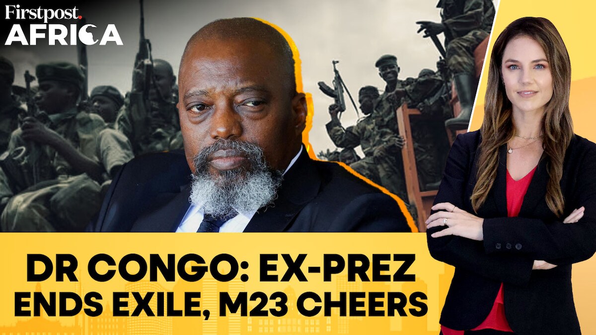 DR Congo: M23 Welcomes Ex-President Kabila As Ends Exile, Returns To Goma | Firstpost Africa