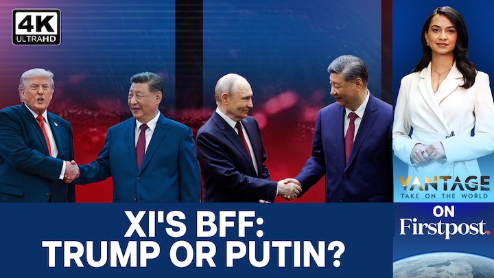 How Xi’s Body Language Changes With Trump And Putin | Vantage on Firstpost