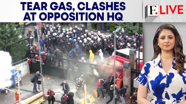 Turkey Crisis: Riot Police Storm Opposition HQ After Court Ousts Leader ...