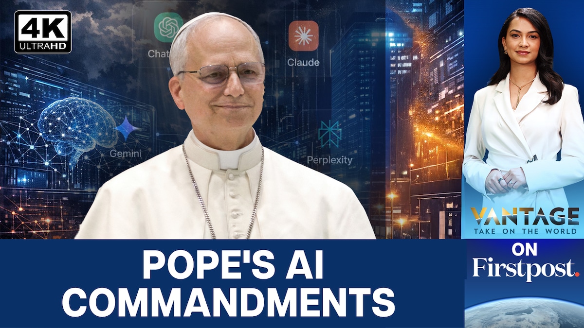 Pope Leo Signs AI Manifesto, Takes Aim at Trump | Vantage on Firstpost | 4K