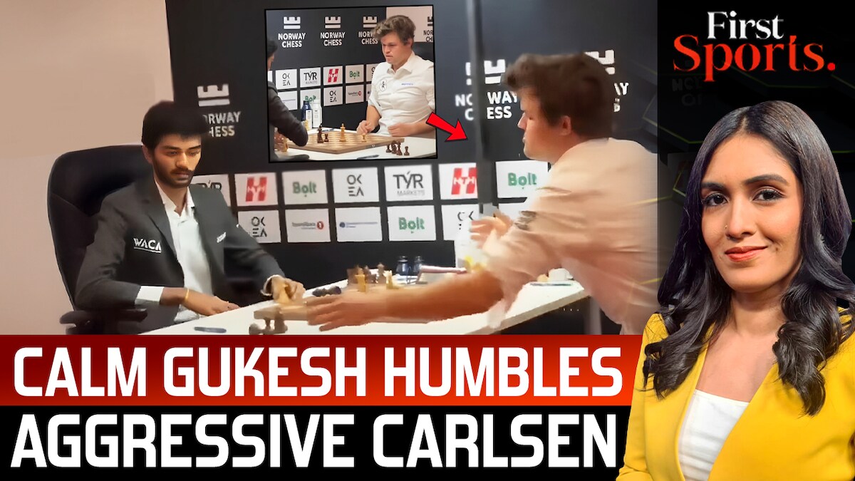 Gukesh Beats Carlsen, Norwegian's Angry Reaction Goes Viral | First ...