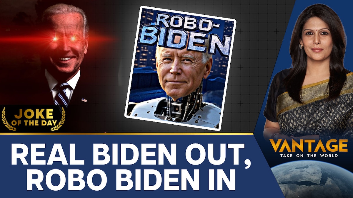 "Robot Biden" Memes Follow Trump's Conspiracy Theories | Vantage with ...
